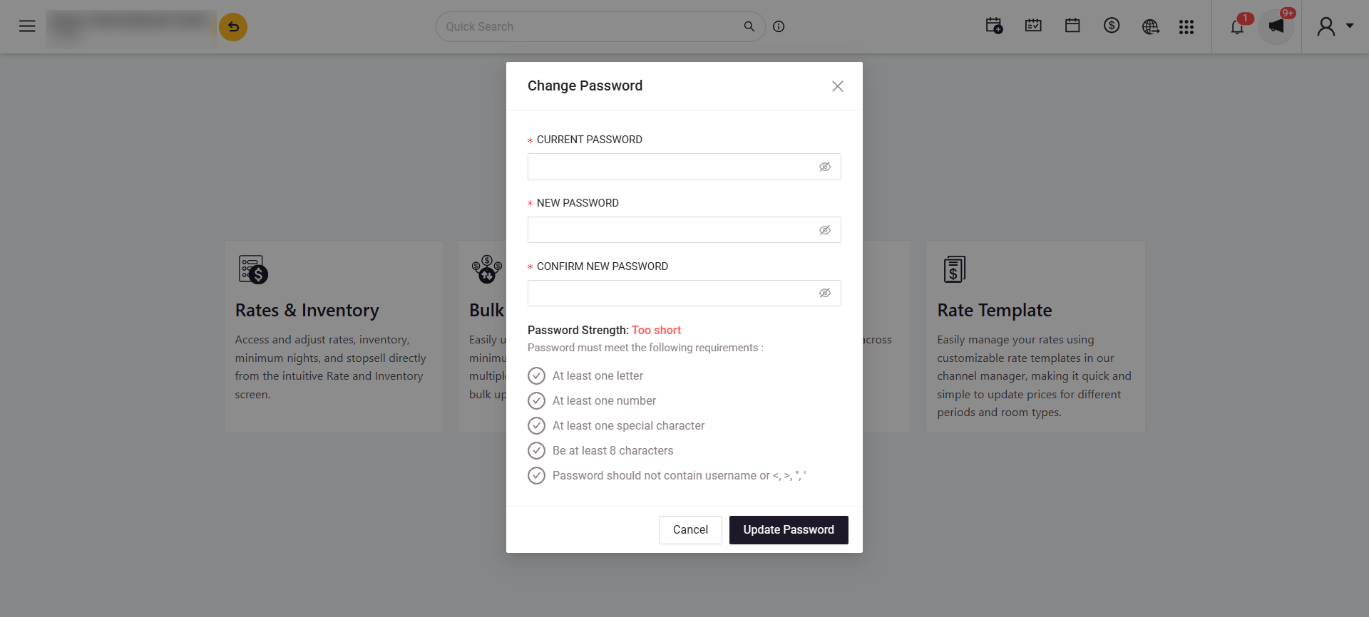 How to Change Password in eZee Absolute